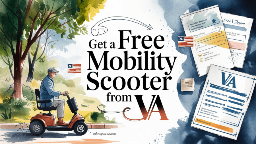 Get a Free Mobility Scooter from VA (Step by Step Veteran Benefits)